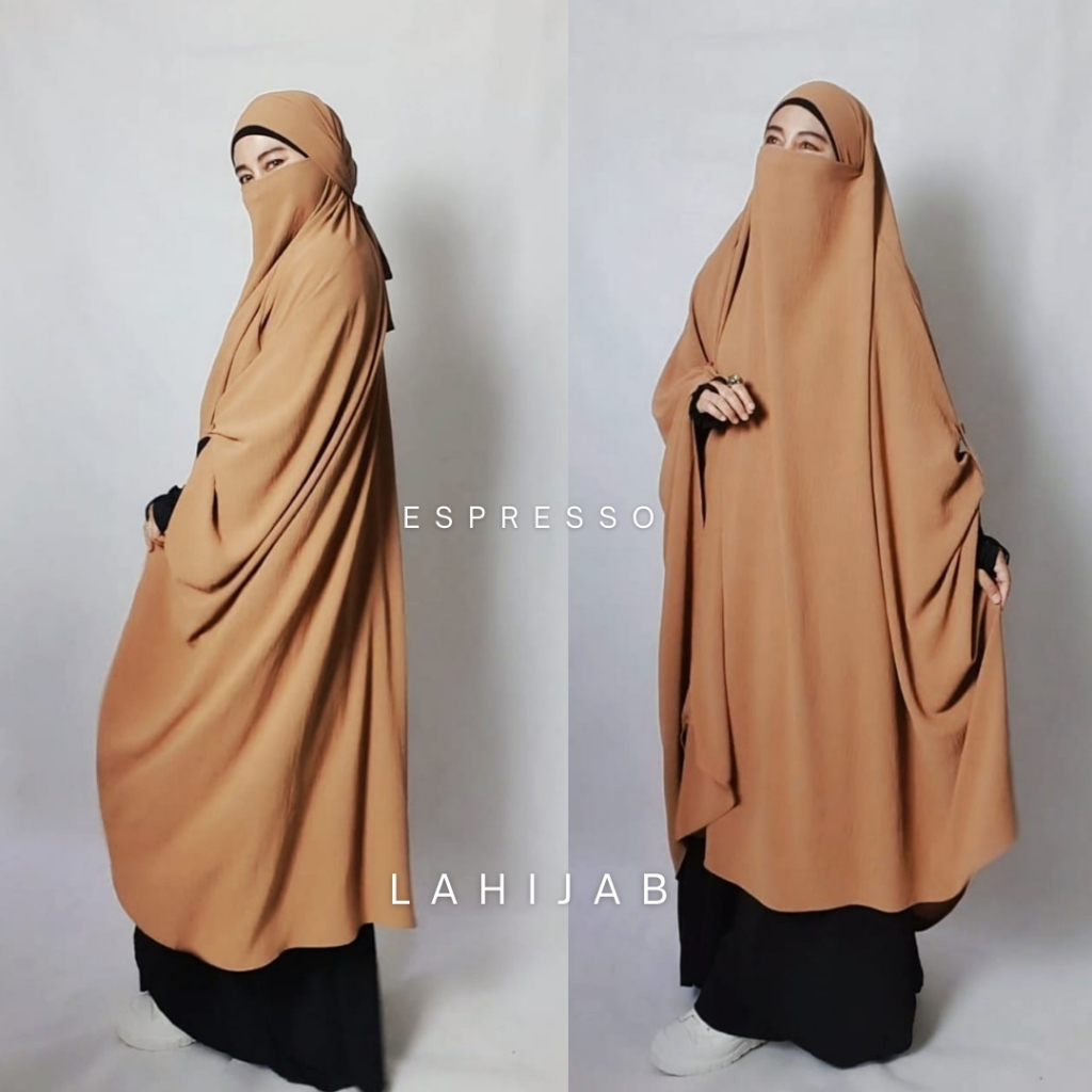 Ameera French Khimar Instant Hijab Khimar Antem Hijab Veil | Shopee ...