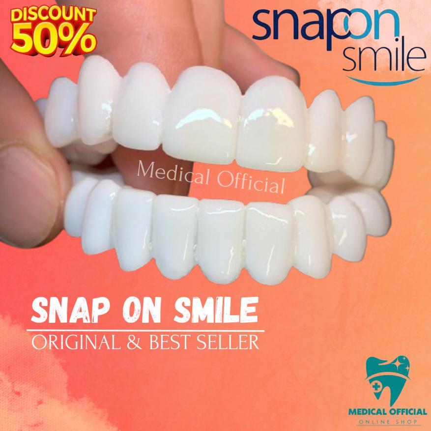 Snap On Smile Venner Denture 1set (Top & Bottom) ORIGINAL Silicone ...