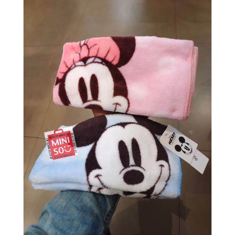 Miniso DISNEY MICKEY/MINNIE MOUSE Children's Towel 2pcs (25x50cm ...