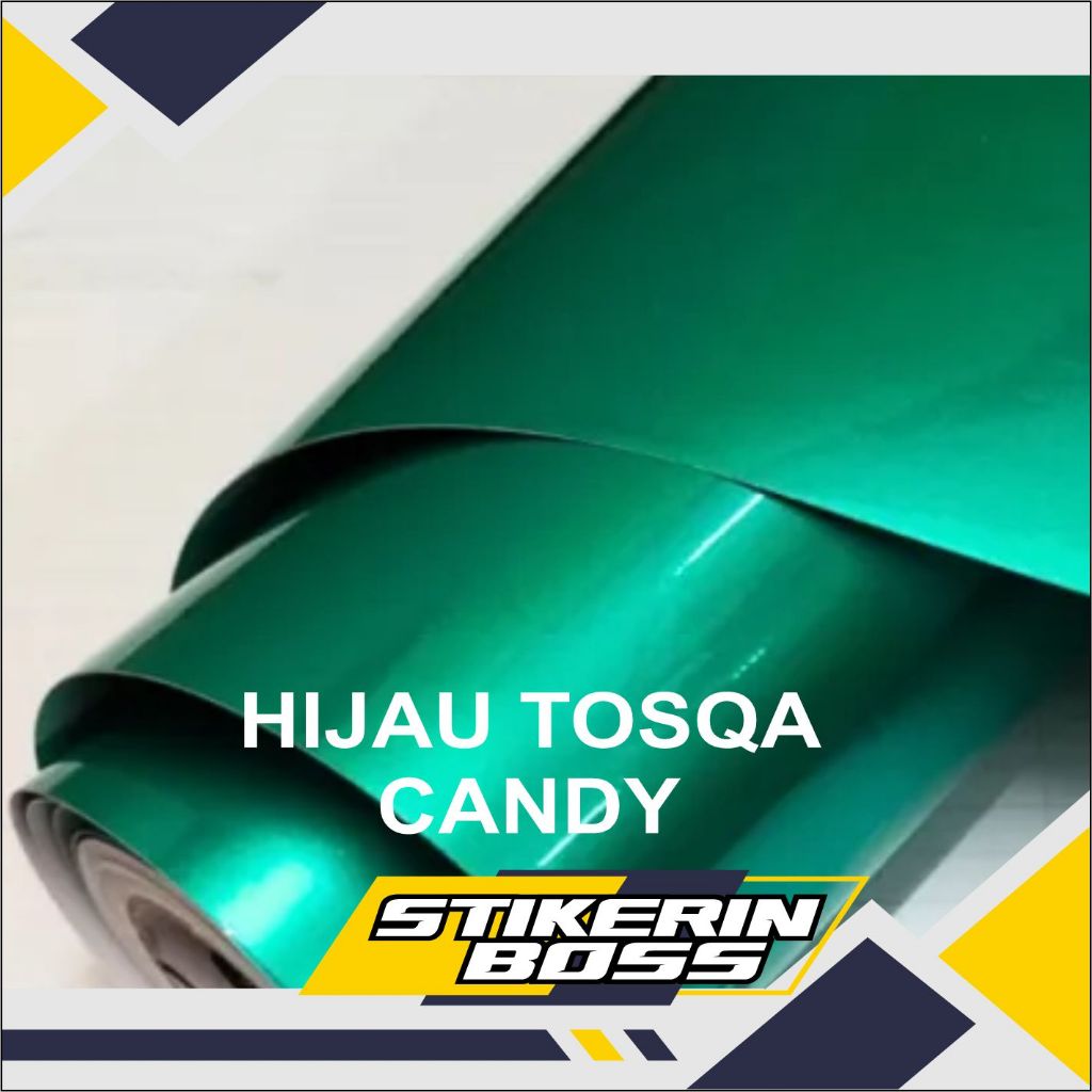 HIJAU Green Profix Sticker Tosqa Metallic Dove Color Cool Sticker For ...