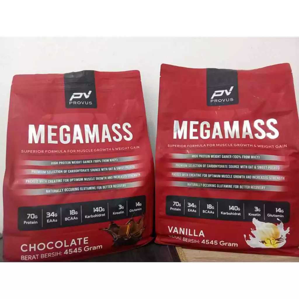 Provus Megamass Mega Mass Gainer 10Lbs 4.5 Kg Milk Weight Gain 10Lbs ...
