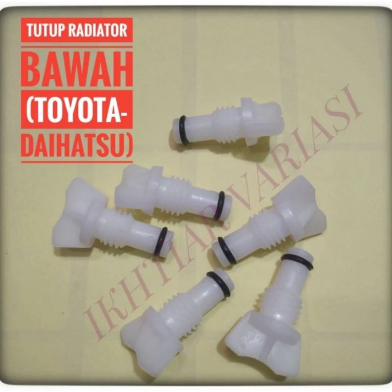 Radiator Cap Lower Radiator Faucet Toyota Avanza Xenia Kijang [Sale ...
