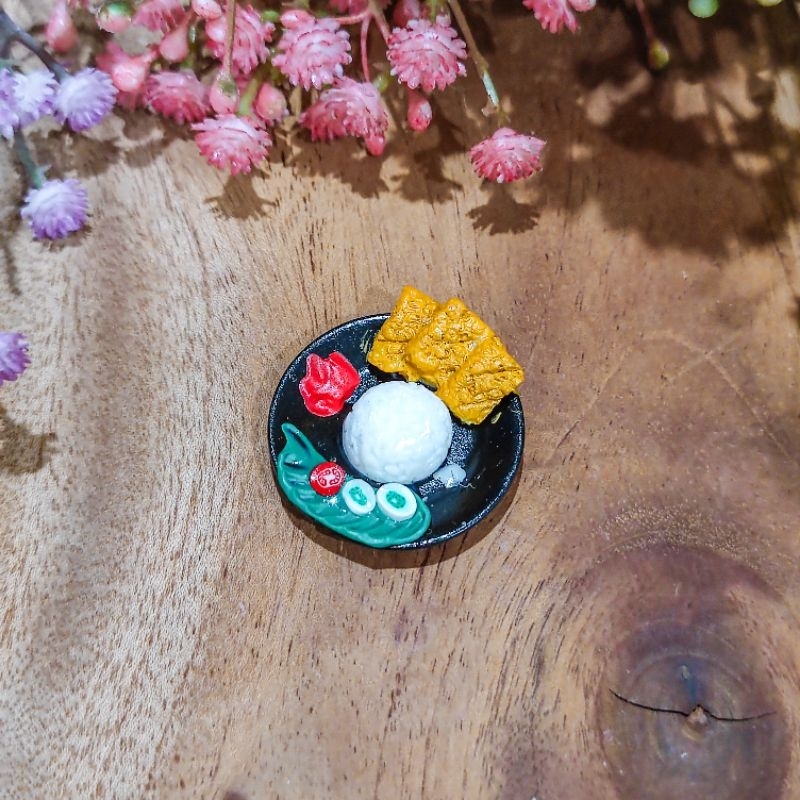 Miniature 1:12 TEMPE Rice (3X3 x 1cm) Food NENDOROID Toy SHF | Shopee ...
