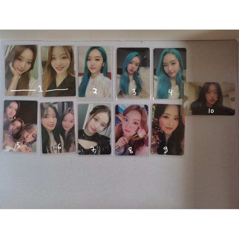 Photocard pc loona choerry gowon olivia hyehyeju hyewon yeohyewon album benefit bene tc pb ...