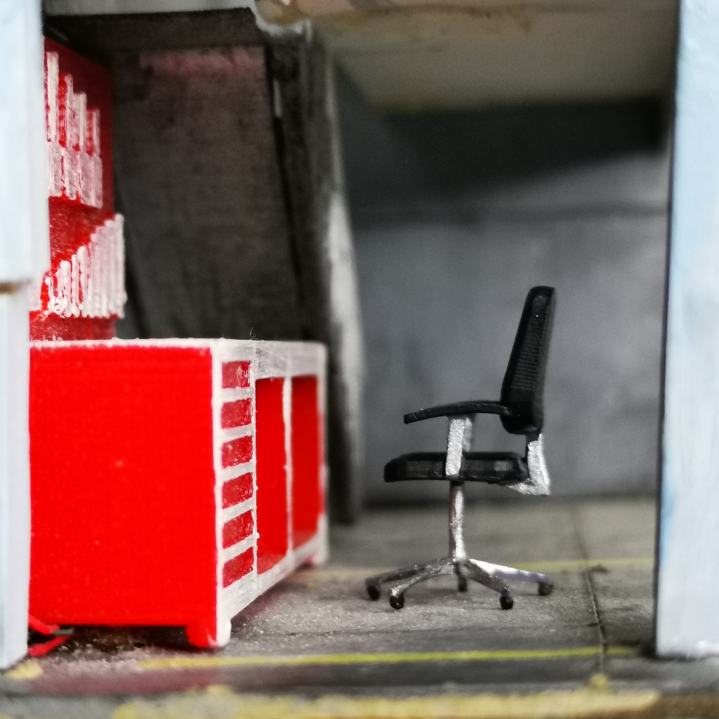 3d Changes 1 64 Chairs type 9 Mockup Accessories Diorama Miniature ...