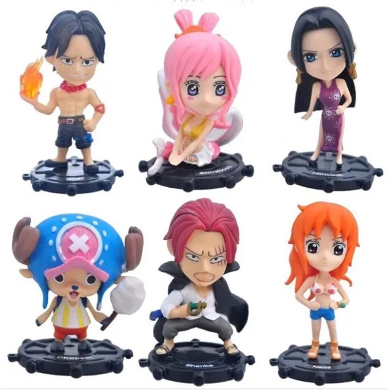 Action FIGURE ONE PIECE MINIATURE COLLECTION ONE PIECE LUFFY ACE ...