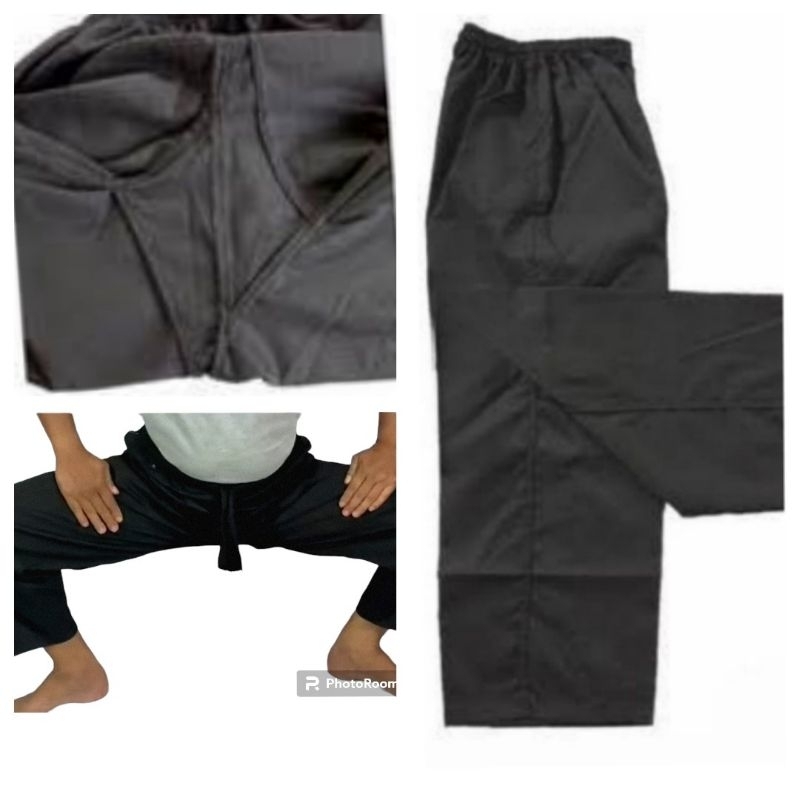 Black pencak silat pants XL-XXL / self-defense sports pants/ PSHT pants ...