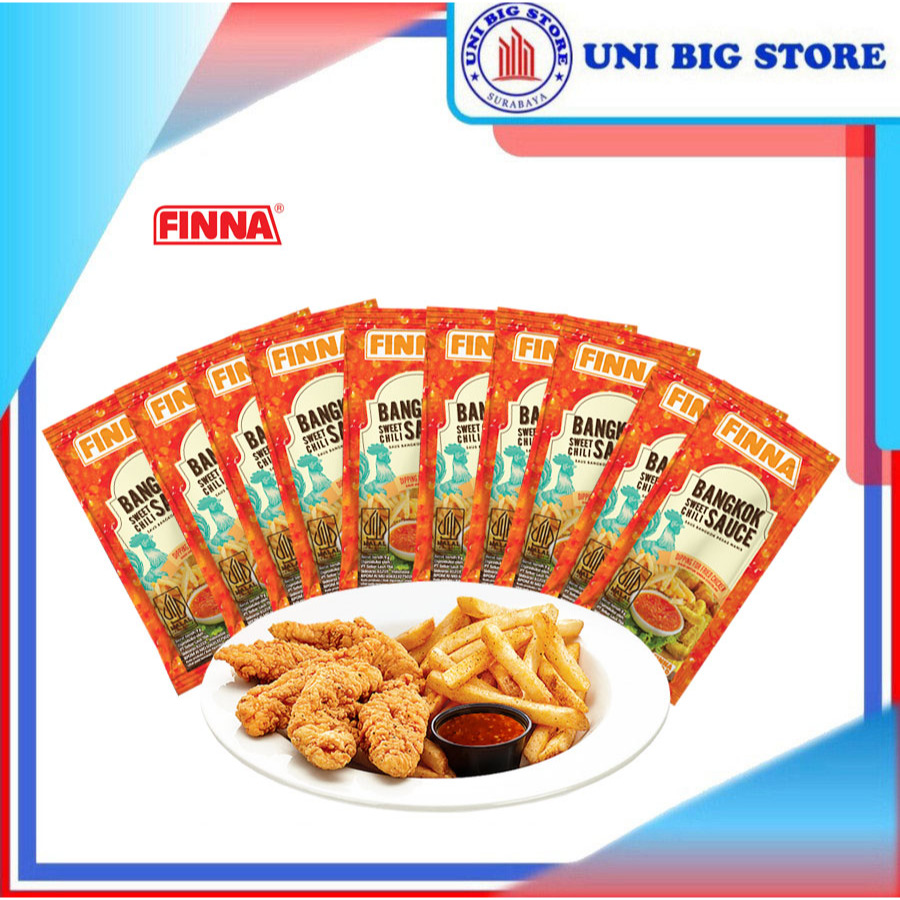 Finna Bangkok Sauce 9gr x 10 Sachets Sweet Chilli Sauce | Shopee Malaysia