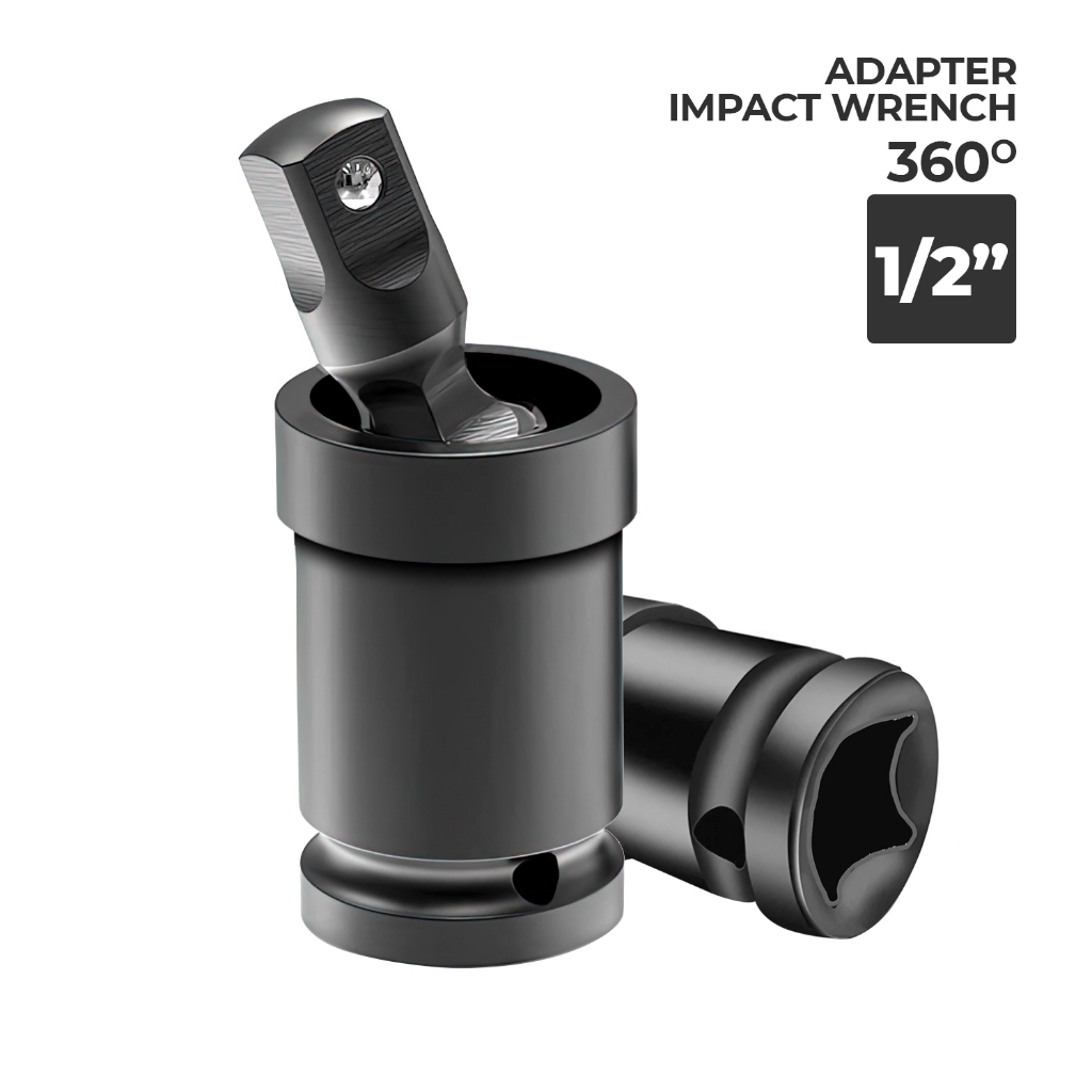 Allefix 1/2 Inch Impact Connector Adapter Universal Pneumatic Socket ...