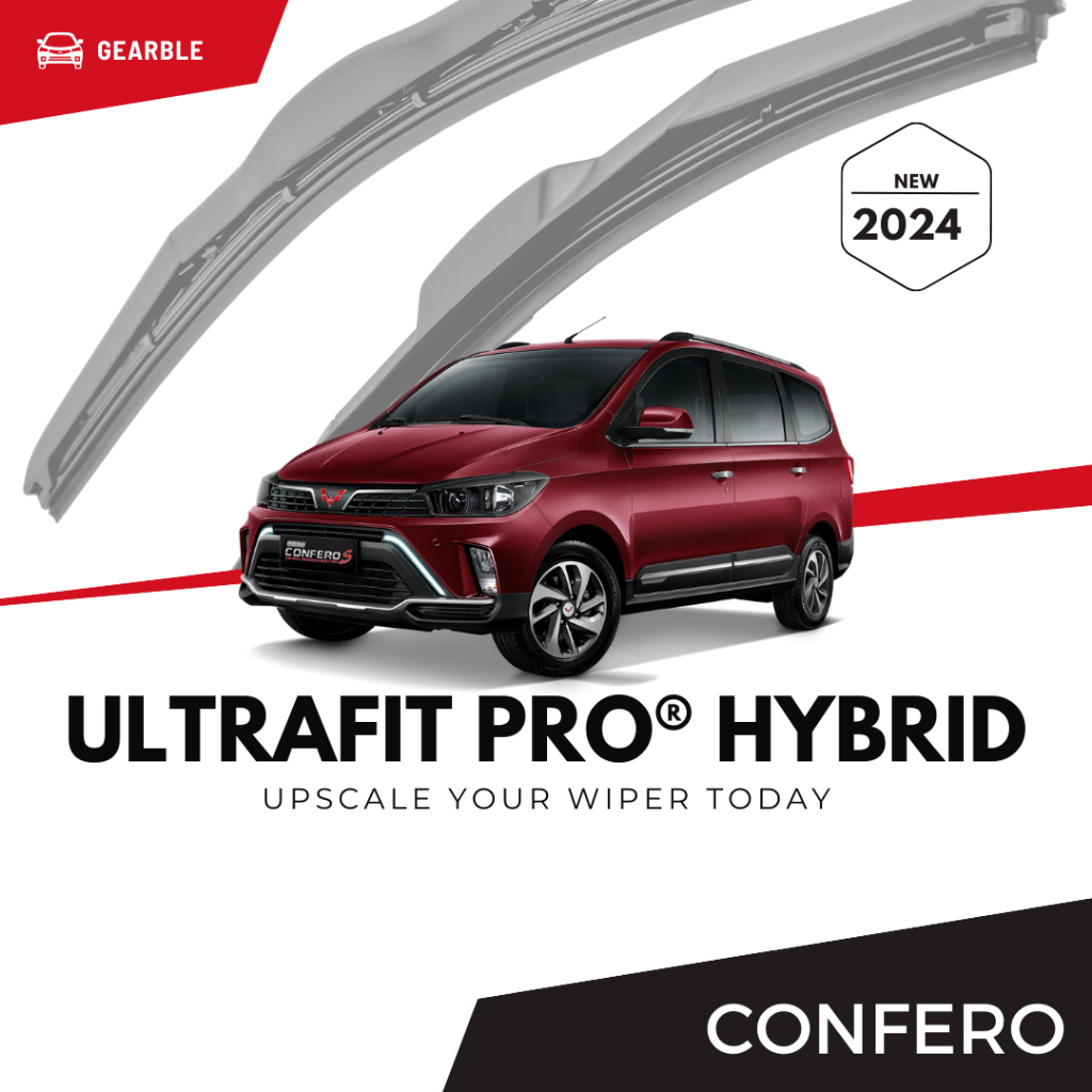 Premium Wiper Model Hybrid Car Confero Wifer Rubber Windshield Wuling ...