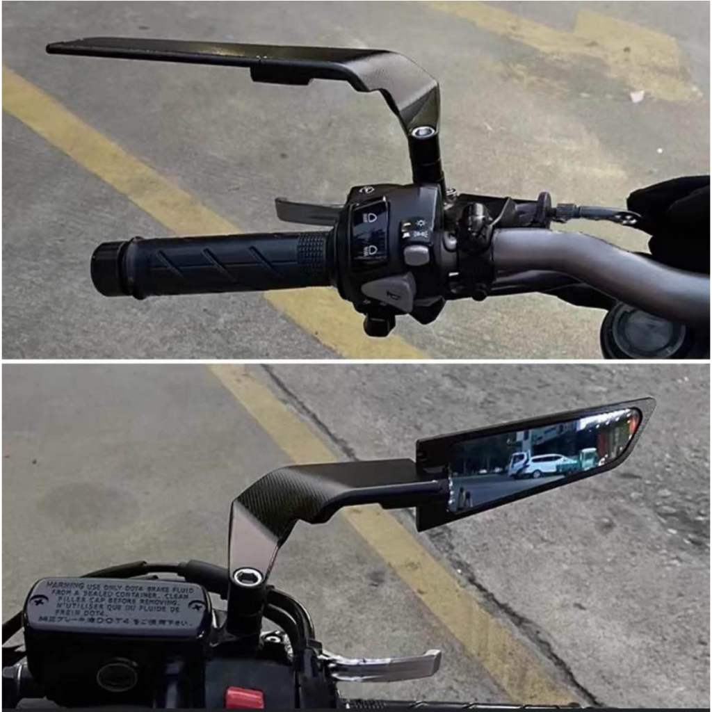 Winglet MIRROR Model Rizoma Cnc REAR MIRROR Universal All Motorcycles ...
