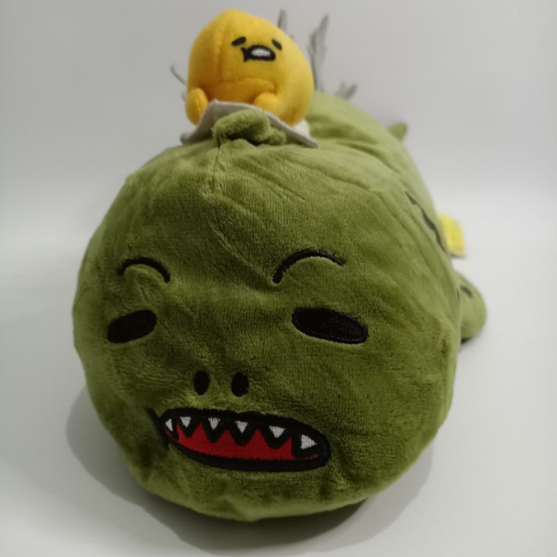 Godzilla X Gudetama Newtag Doll Original Sanrio Furyu Super Rare ...