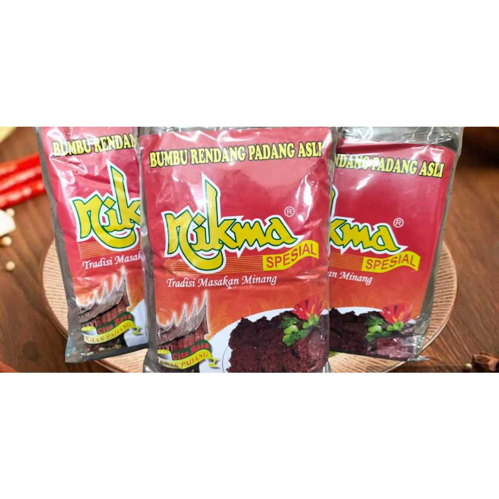 Nikma Rendang Seasoning (250 Grams) | Shopee Malaysia
