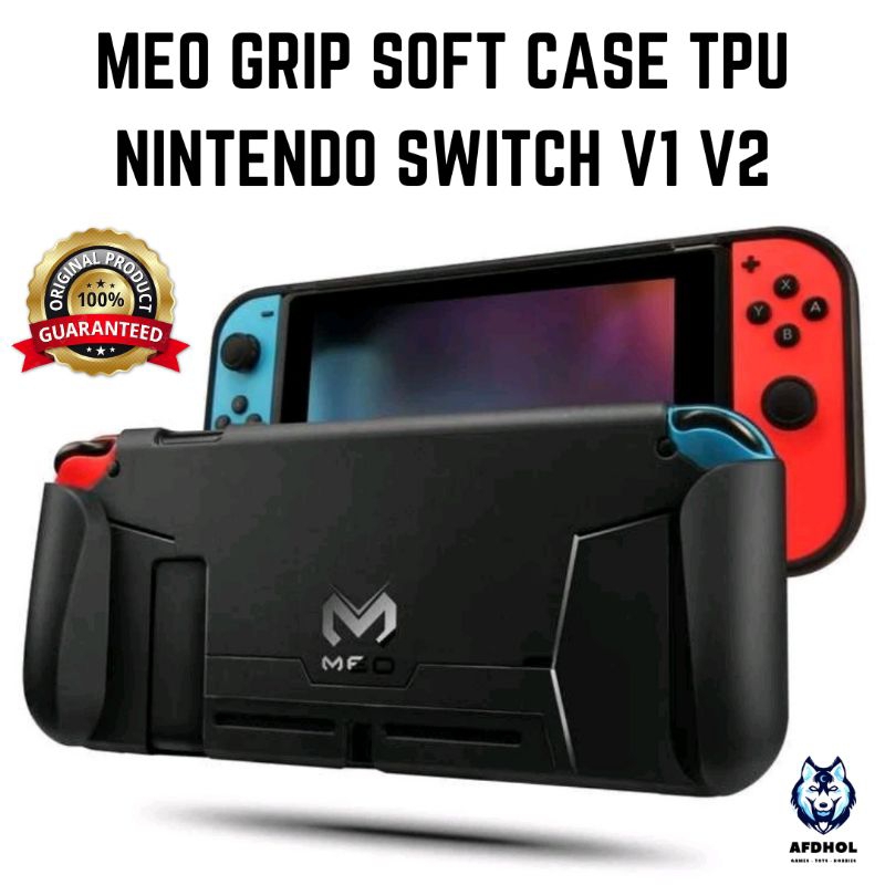 PUTIH LAYAR Soft TPU CASE NINTENDO SWITCH V1 V2 MEO MEMO HAND GRIP ...