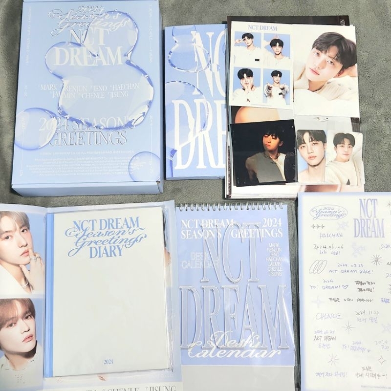 [SHARING] Nctdream - Season's Greetings 2024 Diary/ Desk Calendar ...