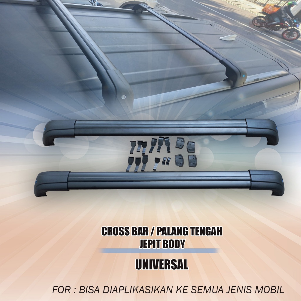 Universal Car CROSS BAR/UNIVERSAL BODY Clamp Center CROSS | Shopee Malaysia