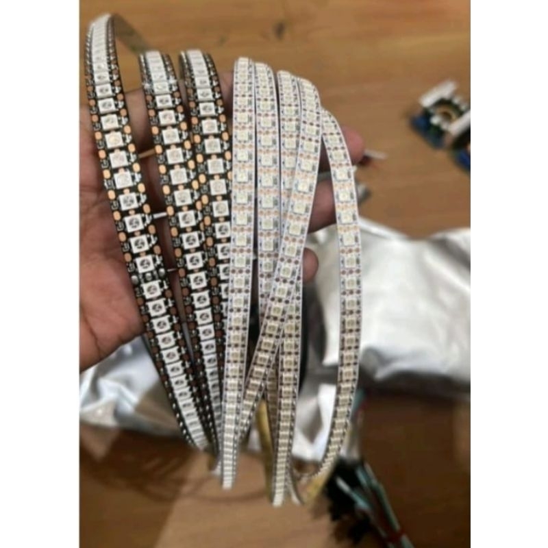 Led WS2812B 1 meter 144Led 5 volt without socket cable | Shopee Malaysia