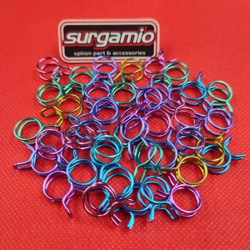Vietnam GR5 titanium air hose clamp (1pcs) | Shopee Malaysia