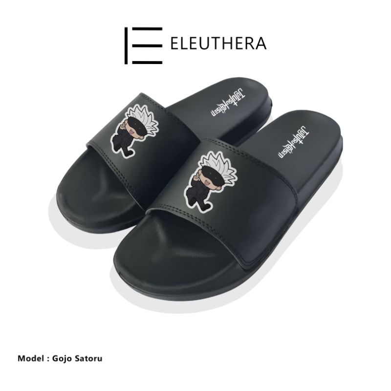 Elea 36-43 Jujutsu Kaisen Gojo Satoru Anime Slide Sandals | Shopee Malaysia