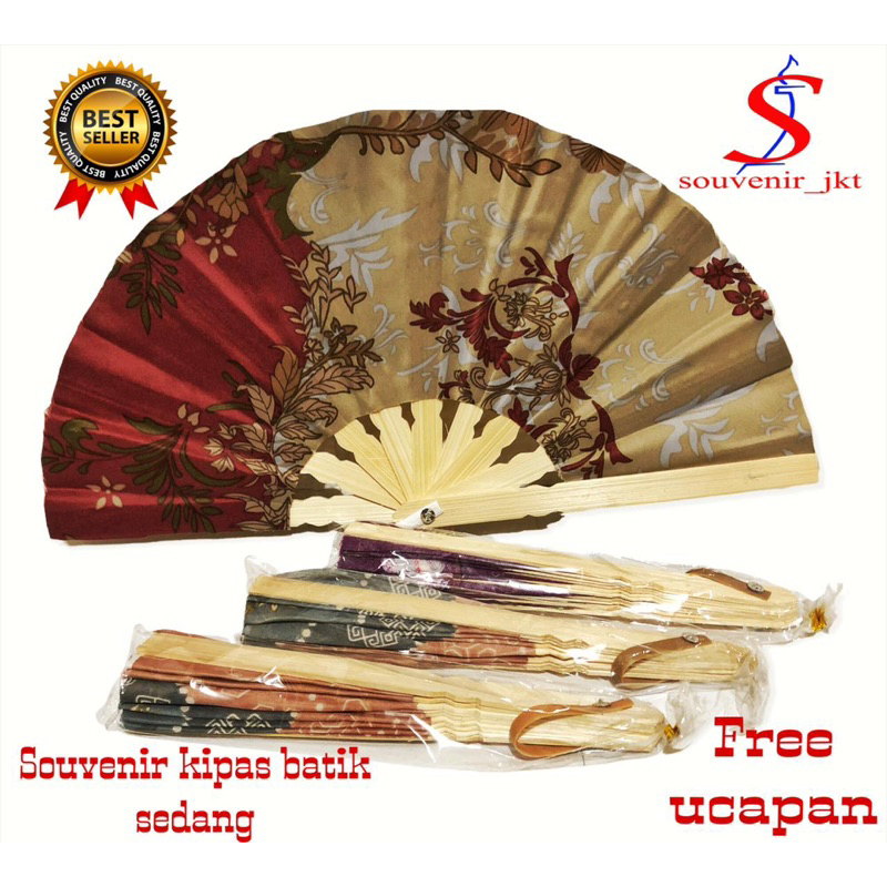 50pcs batik fan wedding souvenirs / batik fan souvenirs | Shopee Malaysia