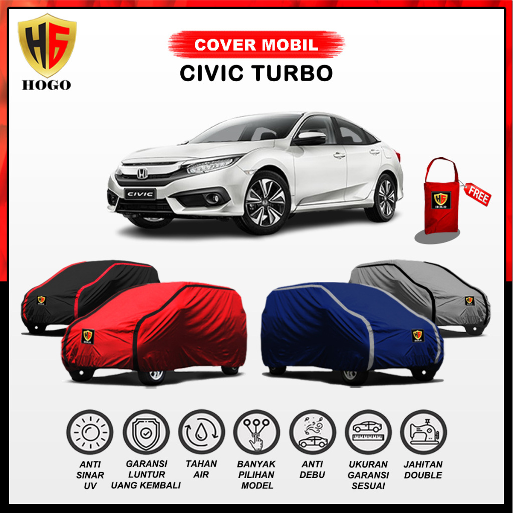 Hogo Car Body Cover Civic Turbo Sedan Blanket Civic Turbo Outdoor 2018 ...