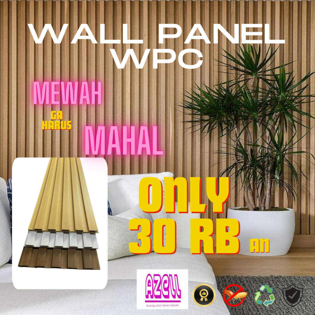 Wpc wall Panels - 149cm Length - 100cm Length - 300cm Length wall ...