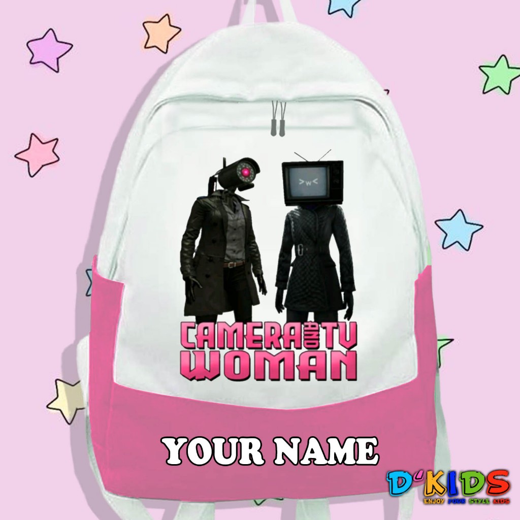 Backpack Bacpack Elementary School Children Animation Skibidi Toilet ...