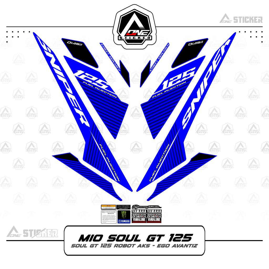 Striping Mio Soul GT 125 Motif X29/Robot/Ego/Avantiz/Solariz/2012-2017 ...