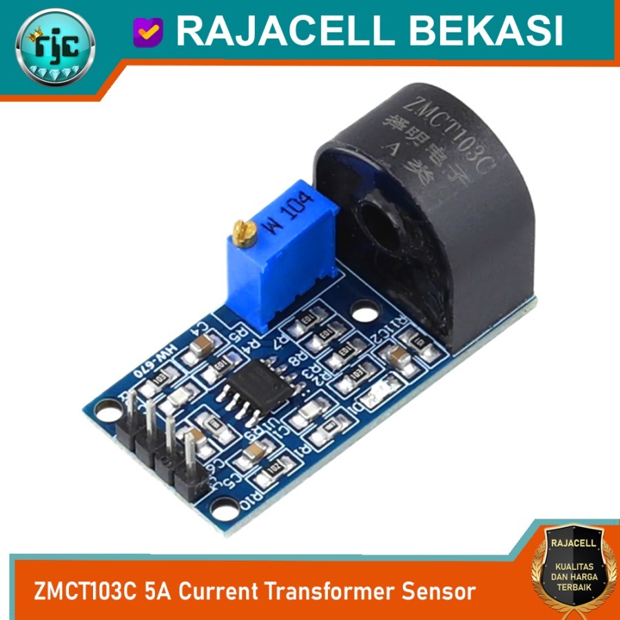 Zmct103c 5A Current Transformer Module Current Sensor AC 220V | Shopee Malaysia
