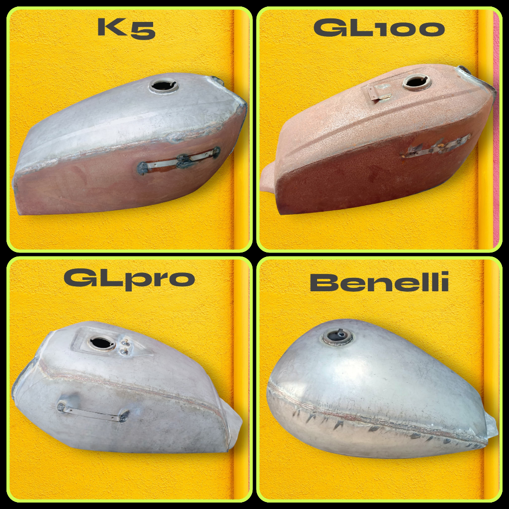 Tengki custom GL 100 raw Tank GL pro motorbike custom Tank K5 Japstyle ...