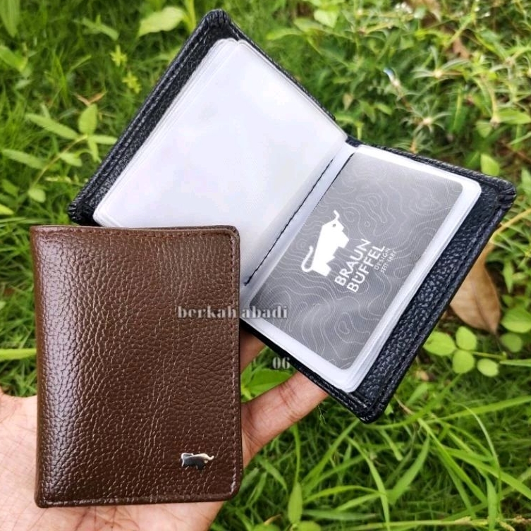Braun buffel Iron Logo ATM Card Flash Card Wallet | Shopee Malaysia