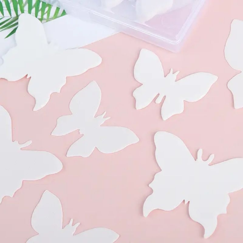 Edible wafer Rice Paper Butterfly/ Birthday Cake Topper | Shopee Malaysia