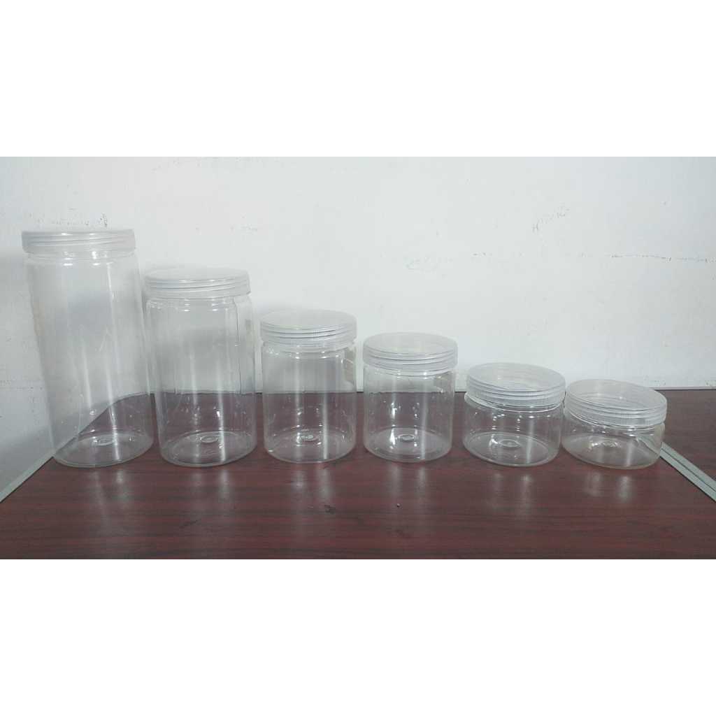 Plastic Tube Jars 1300ml, 1000ml, 800ml, 500ml, 400ml, 250ml | Shopee ...