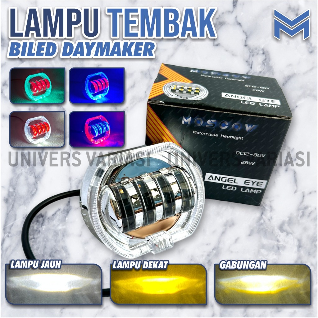 PUTIH Biled Projie Biled PROJI Biled 4 Lens UNIVERSAL Daymaker Shooting ...