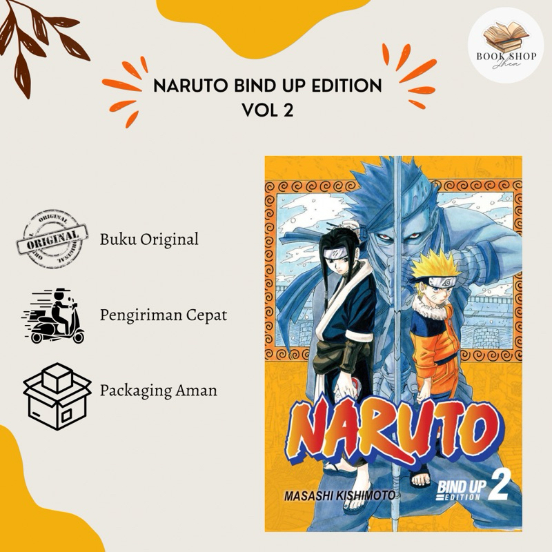 Naruto Comics - Bind Up 2nd Edition | Shopee Malaysia
