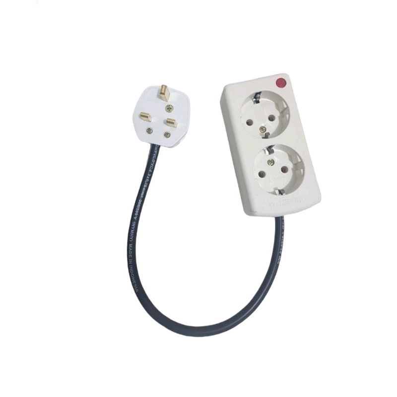 Saudi Arabian Umrah Travel 3 foot adapter socket / 3 to 2 foot ...