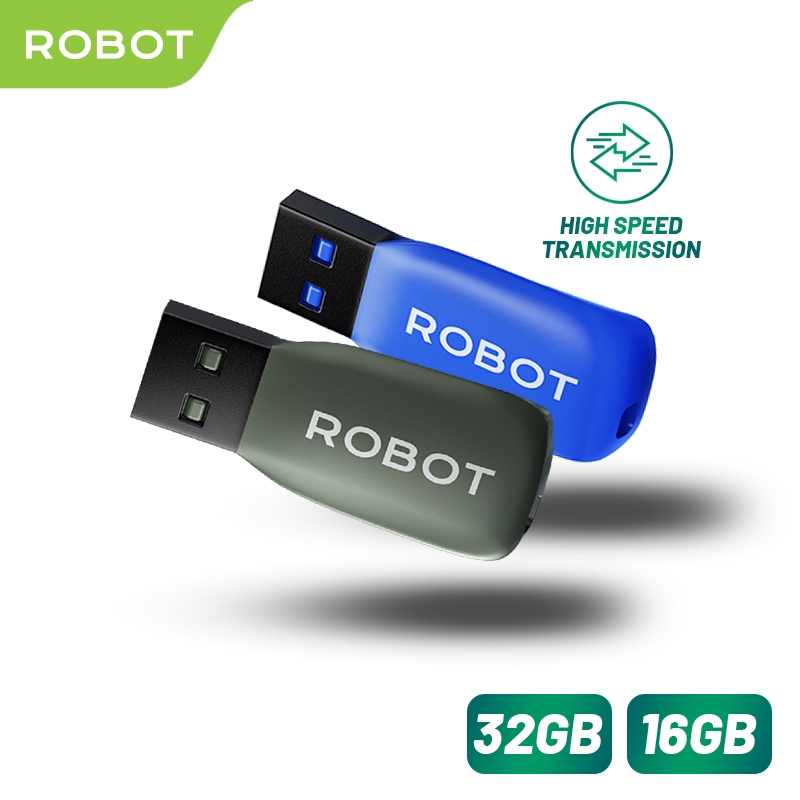 Robot USB Flashdisk 16GB 32GB RMF616/RMF632 All Metal High Speed ...