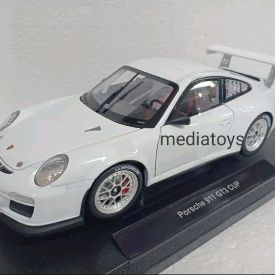 Diecast 1:18 welly nex porsche 911 GT3 CUP car | Shopee Malaysia