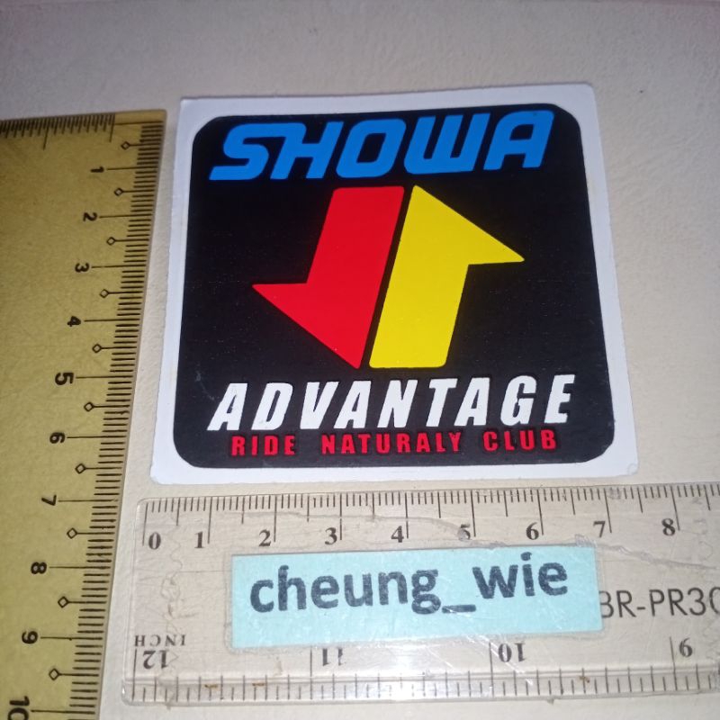 Showa Advantage Ride 1bh Sticker / Sticker | Shopee Malaysia
