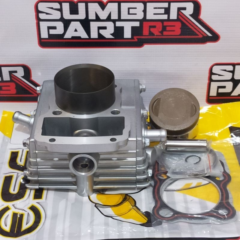 Cylinder Block nozomi 200cc type old cylinder Block Piston set ...