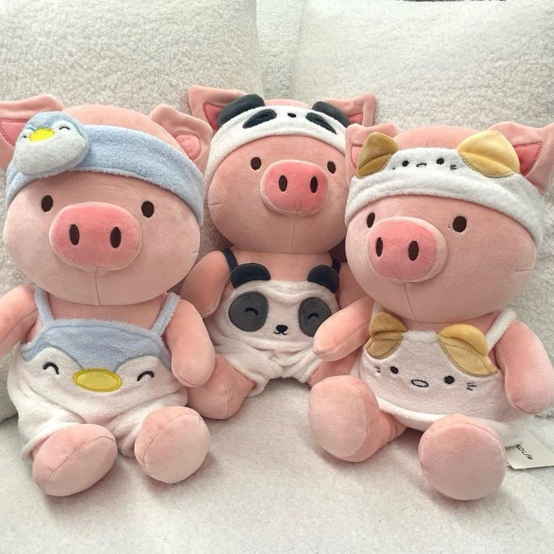 Miniso - piggy teeth plush toy / miniso pig doll / cute miniso doll ...