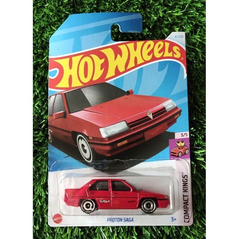 Hot WHEELS PROTON SAGA RED | Shopee Malaysia