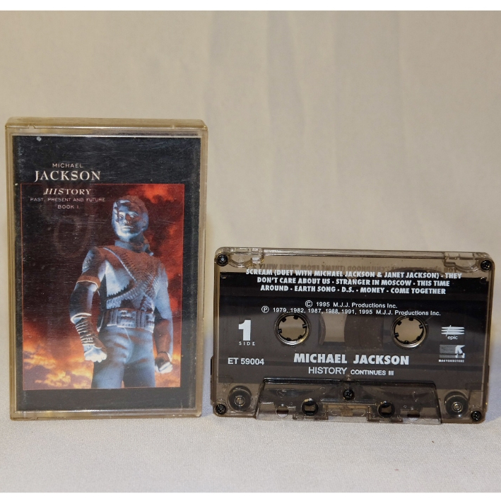 Michael Jackson Tape Cassette - History | Shopee Malaysia