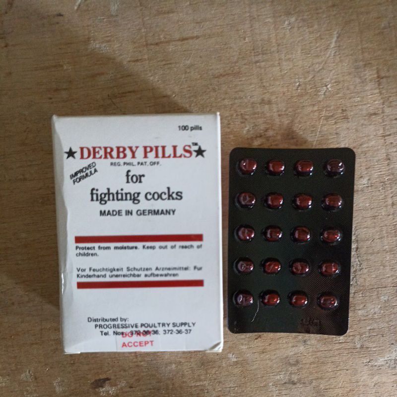 Derby Pill Doping Chicken Complaint (one nipple) | Shopee Malaysia
