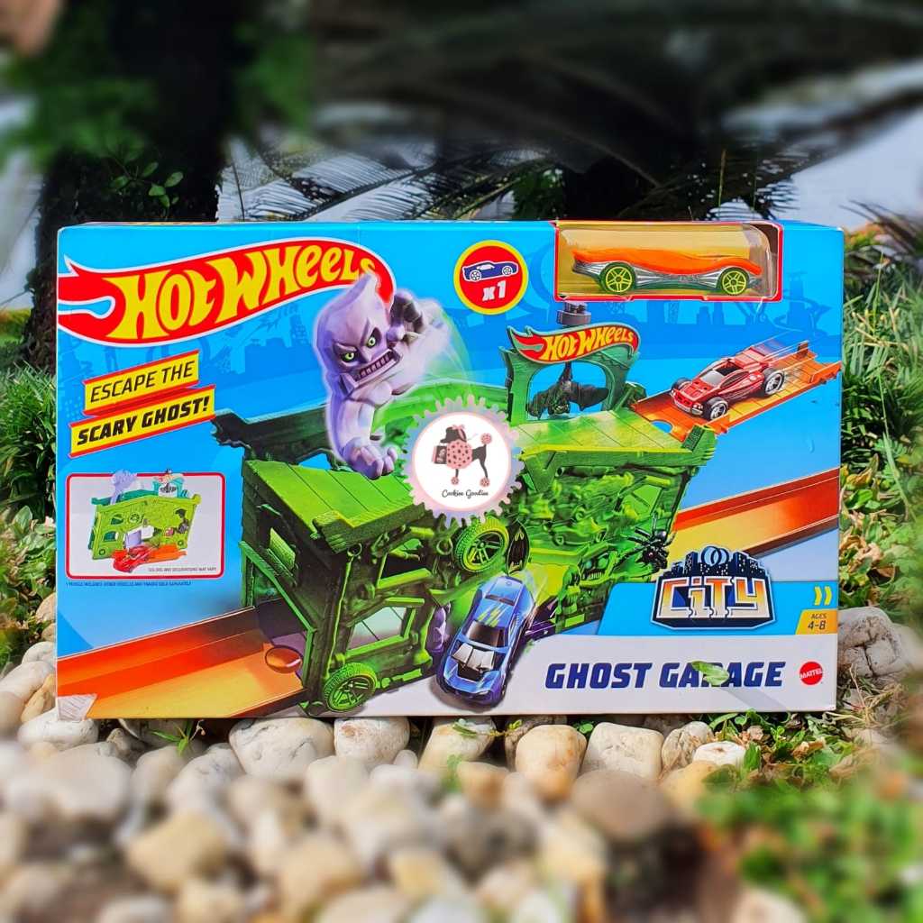 Hot Wheels Ghost Garage Playset | Shopee Malaysia