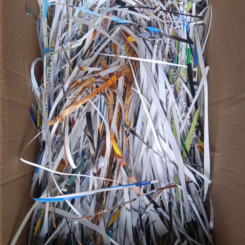 Shredded Paper Scissor Paper Recycling Shredded Paper Calendar Cut ...