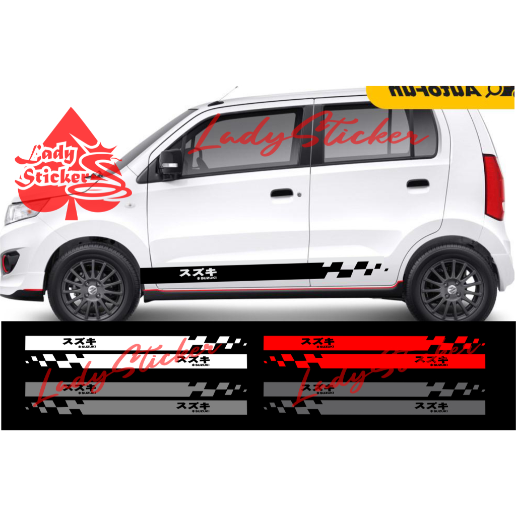 Sticker suzuki Car karimun wagon r sticker list Car suzuki karimun ...