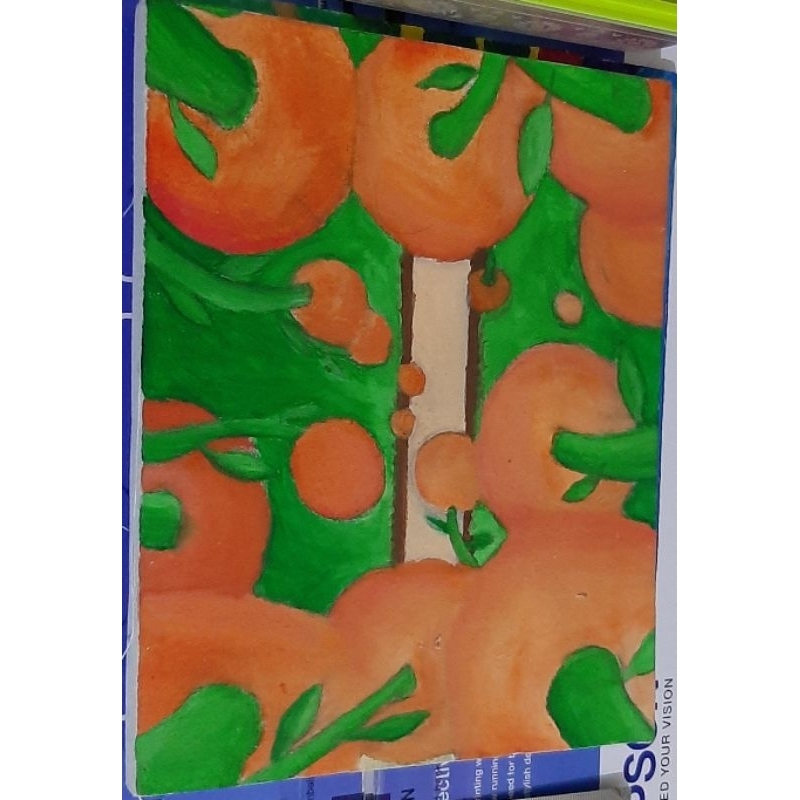 Mandarin Orange - mandarin Theme Painting | Shopee Malaysia