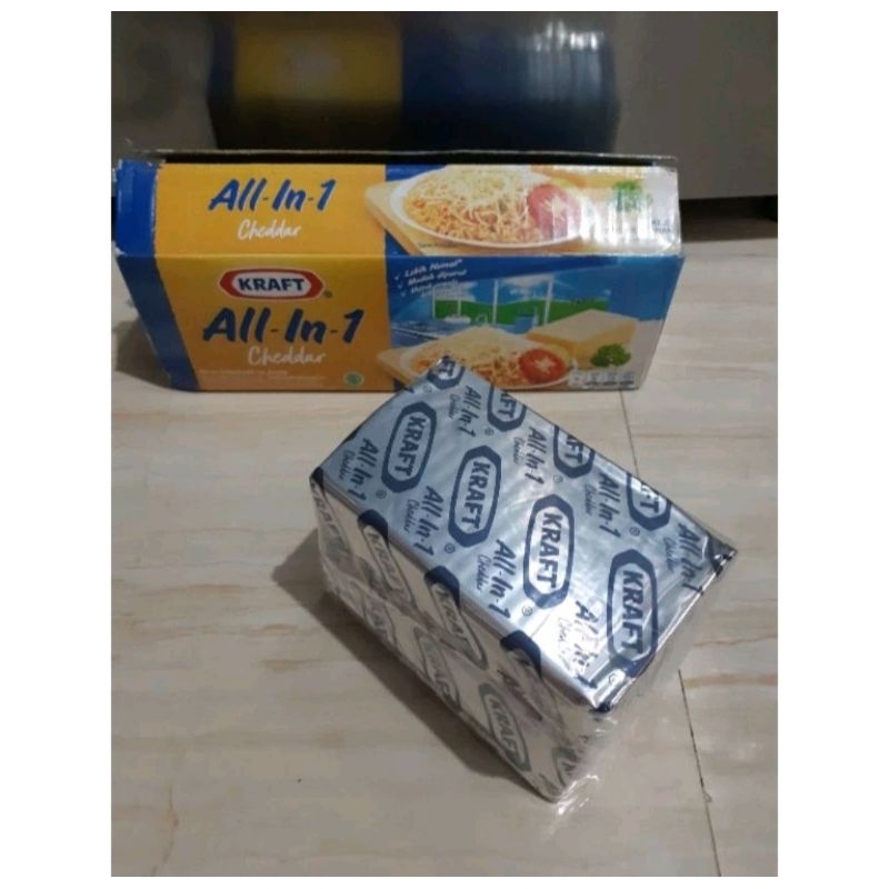 All in one kraft cheddar cheese / all-in-1 kraft cheddar cheese repack ...