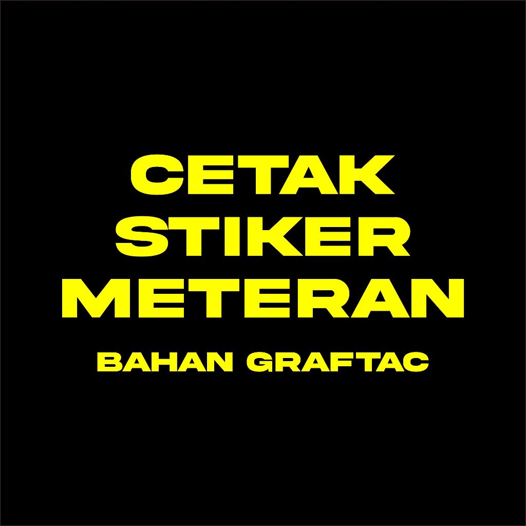 Print METER STICKERS FROM GRAFTAC MATERIALS | Shopee Malaysia